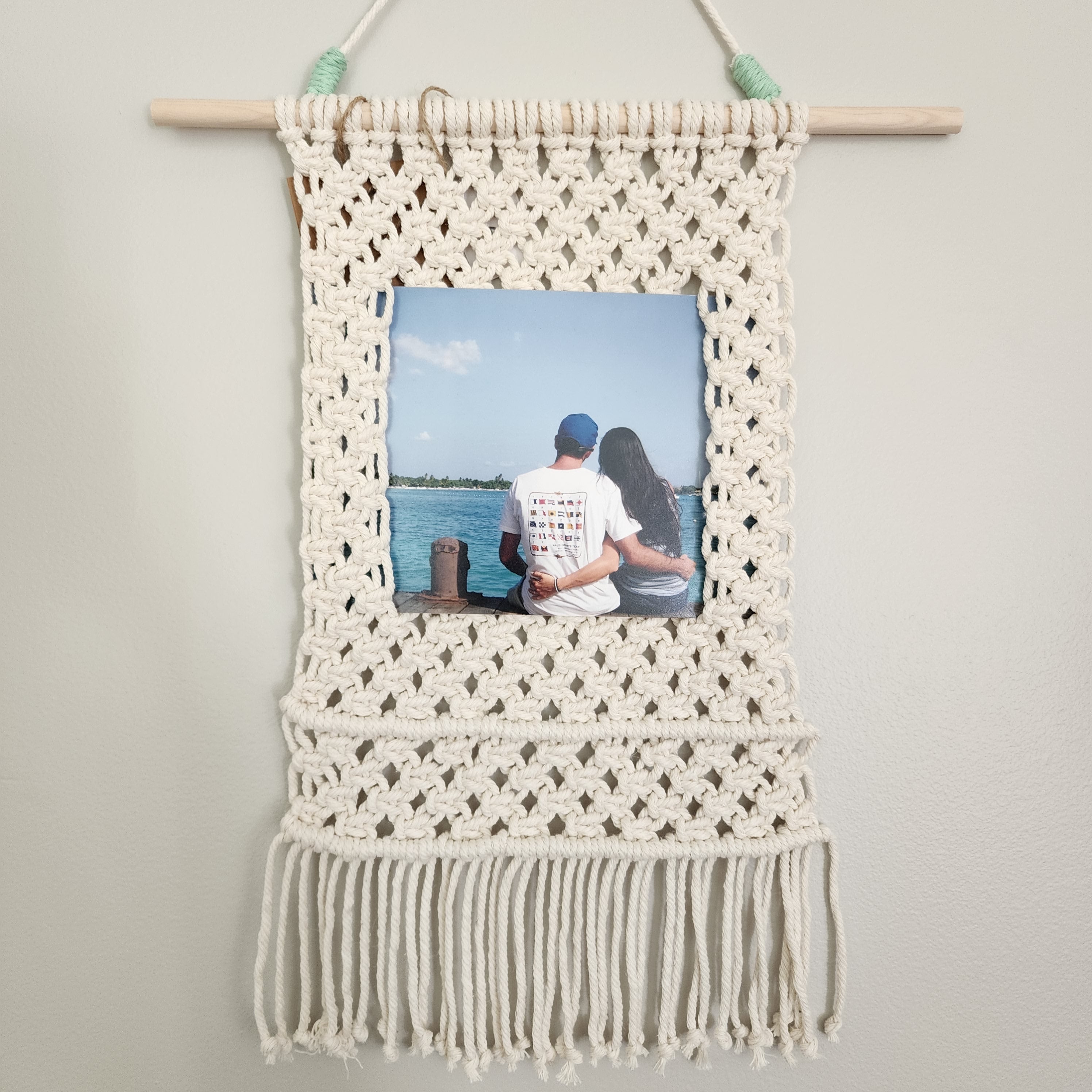 Macrame - Photo Frame / Picture Frame – Ona Homestyle